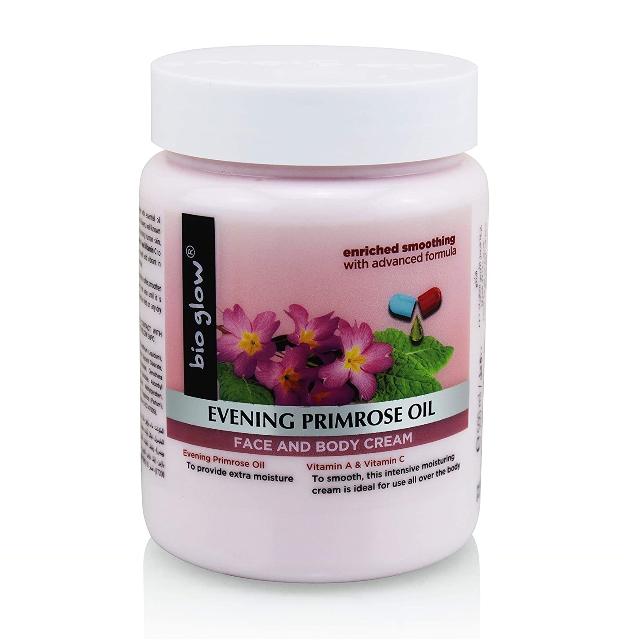 Bio Glow - Evening Primrose Oil Face & Body Cream - 500ml – Sugari