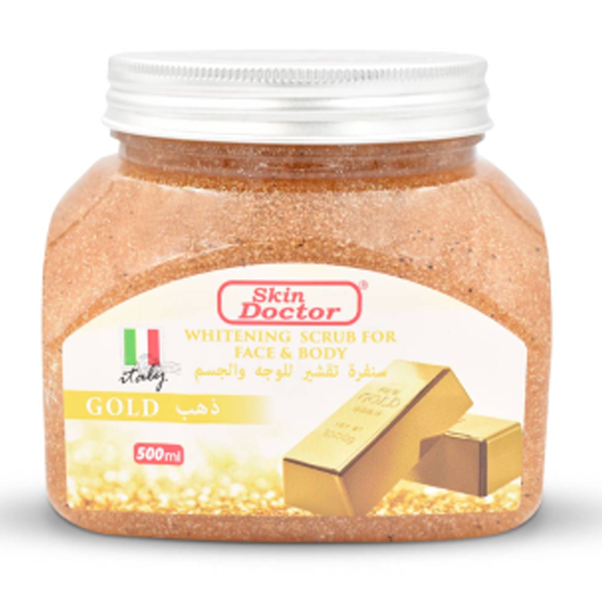 Skin Doctor - Gold Whitening Scrub For Face & Body - 500g – Sugari